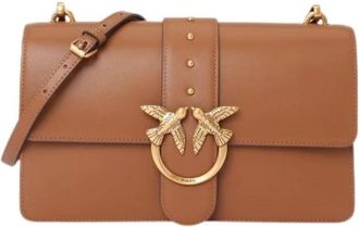 Pinko Pinko, Femme, Sacs, Brun, Taille: ONE Size Sac bandouli&egrave;re