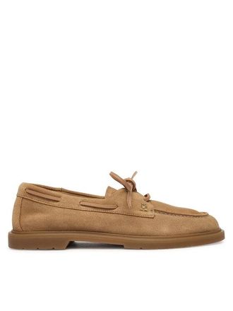 Tommy Hilfiger Mokassins Light Suede Boat Shoe FW0FW09337 Braun