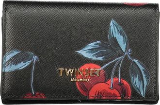Twinset Femme, Accessoires, Noir, Taille: ONE Size Cherrie Wallet