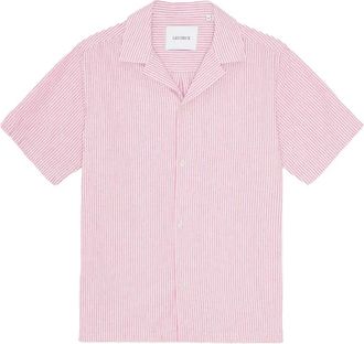 Les Deux Homme, Chemises, Rose, Taille: L Lukas Stripe Shirt