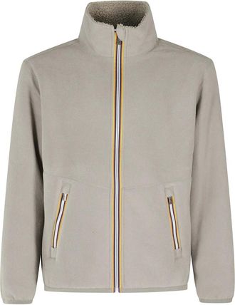 K-Way Homme, Sport, Vert, Taille: M Pascal Sherpa Polar Reversible Jacket