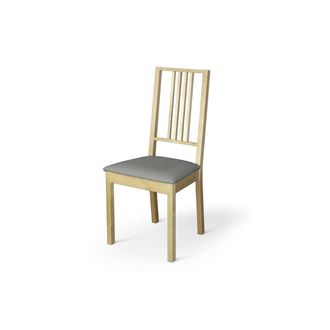 Dekoria Ersatz für Börje Sitzbezug Stuhlbezug Stuhlkissen passend für Modell Börjel grau