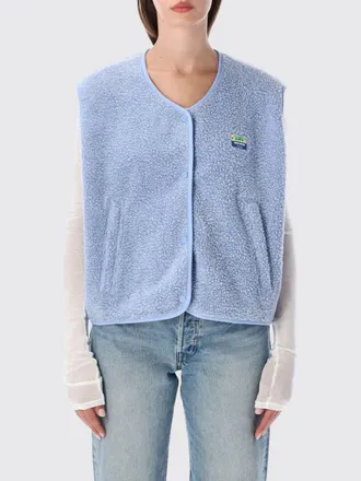American Vintage Gilet matelass&eacute; en polaire avec encolure ronde et poches