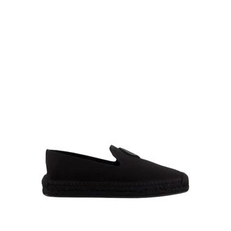 Christian Louboutin Homme, Chaussures, Noir, Taille: 43 EU Nanou Mooncrest Ivy Espadrilles