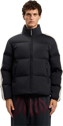 Palm Angels Homme, Vestes, Noir, Taille: L Classic Logo Track Down Jacket