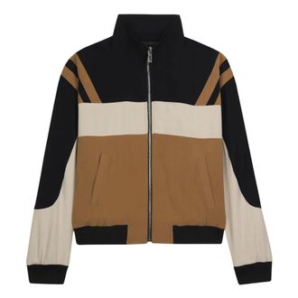 GCDS Gcds - Veste zipp&eacute;e color block - Homme - Vestes - Noir - Taille: XS