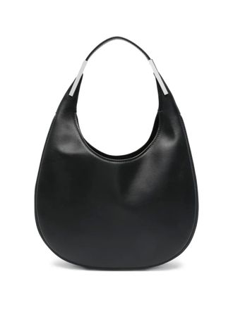 Savette petit sac porté épaule Florence en cuir - Noir