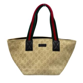 Gucci Pre-owned Toile sacs-gucci - Femme - Pre-owned - Beige - Taille: ONE Size