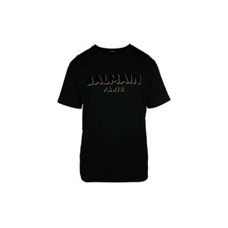 Balmain Oversized T-shirt - - Tops - Herren - Schwarzk - L