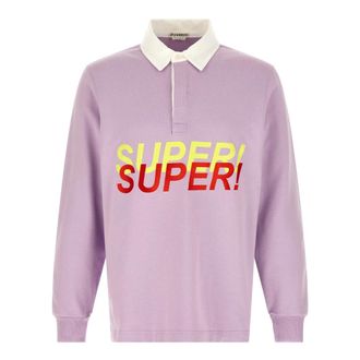 J.W.Anderson Super Super Rugby Polo Top - - Tops - Herren - Lila - L