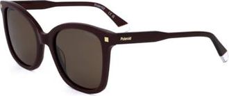 Polaroid PLD 4151/s/x Sunglasses, LHF/SP Burgundy, 53 Unisex