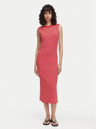 Tommy Hilfiger Kleid f&uuml;r den Alltag WW0WW49311 Rot Slim Fit