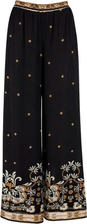 Twinset Femme, Pantalons, Noir, Taille: 38 FR Pantalon Palazzo