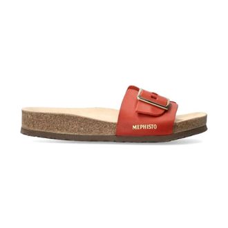Mephisto Bequeme Damen-Sandalen mit Soft-Air Technologie - - Shoes - Damen - Rot - 35 EU