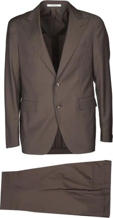Tagliatore Homme, Costumes, Brun, Taille: M Single Breasted Suits