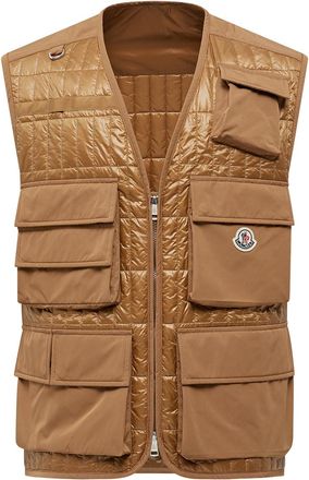 Moncler Ytise Vertical-Quilted Padded Gilet