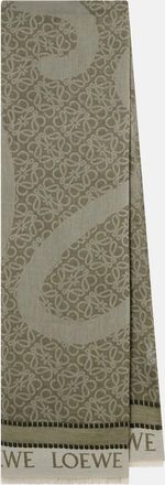 Loewe Schal Anagram aus Baumwoll-Jacquard