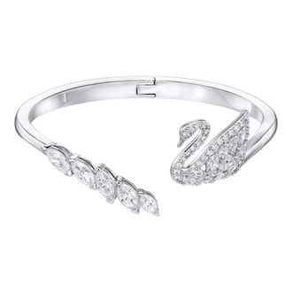Swarovski Swan Lake Offener Armreif - - Accessories - Damen - Grau - ONE SIZE