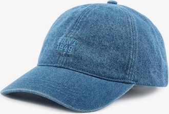 GANT Casquette en denim de coton avec broderie logo