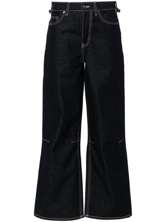 Fiorucci jean droit à taille haute - Bleu