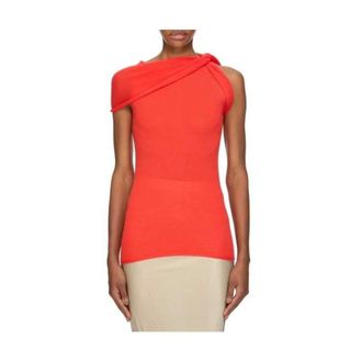 Rick Owens Damen, Oberteile, Rot, MGr&ouml;&szlig;e