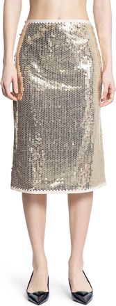 Prada Sequined Pencil Skirt