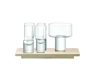 LSA International Vodka Servierset, Glas, Clear, 1 count