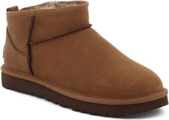 UGG Classic Ultra Mini Nubuck - Femme - Chaussures - Brun - Taille: 40 EU