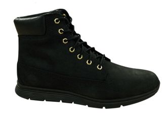 Timberland Killington Schwarzer Nubuck Leder Schn&uuml;rung Womens Stiefel A18WI X9A