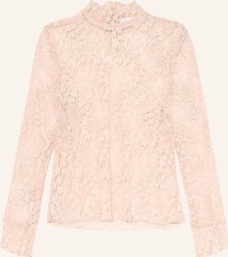 Darling Harbour Darling Harbour Blusenshirt Aus Spitze beige
