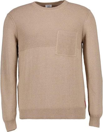 Joop Herren Pullover beige unifarben