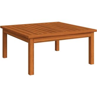 vidaXL Vidaxl - Table de salon de jardin 63x63x30 cm - Bois dacacia massif avec finition &agrave; lhuile - Durable et facile &agrave; nettoyer - Conception modulaire