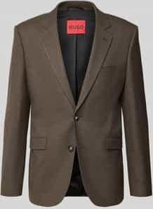 HUGO BOSS Regular Fit Sakko mit Brustleistentasche