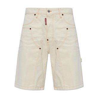 Dsquared2 Cargo Denim Shorts - - Shorts - Herren - Beige - M