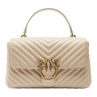 Pinko Pinko, Femme, Sacs, Beige, Taille: ONE Size Love Bag Puff Classic