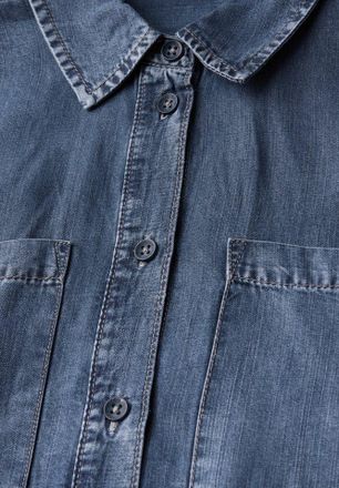 Cecil Midikleid Denim Look Lyocell Dress