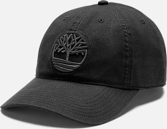 Timberland Soundview Baseballcap mit Stickerei in Schwarz, Herren, Schwarz