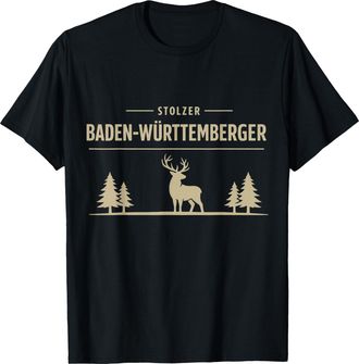 Neutral Stolzer Baden-W&uuml;rttemberger - Regionaler Stolz & Heimat T-Shirt