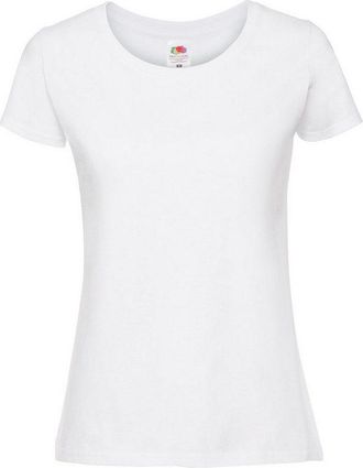 Fruit Of The Loom Rundhalsshirt Ladies Iconic 195 T