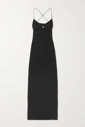 Givenchy Robe Aus Jacquard - Schwarz