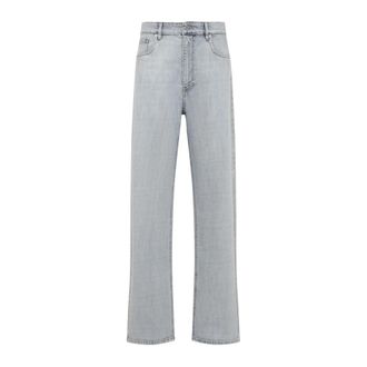 Miu Miu Straight Wide-Leg Jeans - - Jeans - Damen - Blau - W26