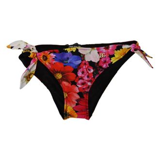 Dolce & Gabbana Bikinihose mit Blumendruck - - Swimwear - Damen - Mehrfarbig - M