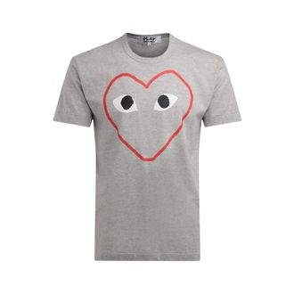 Comme Des Garçons Homme, Tops, Gris, Taille: XL T-Shirt