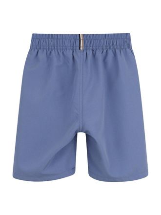 HUGO BOSS Polyester Swim Shorts - Blue