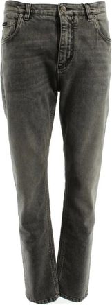 Dolce & Gabbana Homme, Jeans, Gris, Taille: XS Loose Jeans