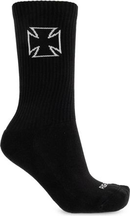 VETEMENTS Homme, Sous-v&ecirc;tements, Noir, Taille: M Chaussettes avec logo