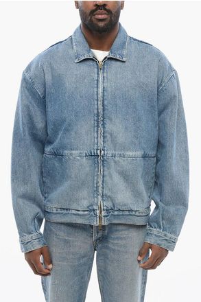 Fear of God Front Zipped Denim Jacket size L