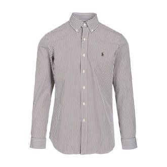 Polo Ralph Lauren Homme, Chemises, Multicolore, Taille: L Chemise en coton ajust&eacute;e ray&eacute;e
