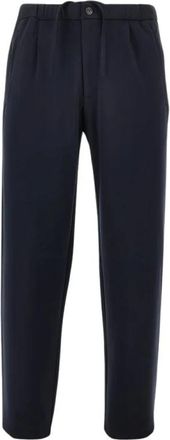 Emporio Armani Jerseyhose aus Modal-Mischgewebe Signature Capsule - - Trousers - Herren - Blau - L
