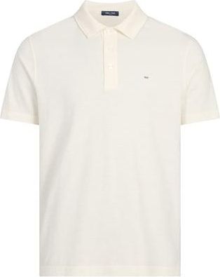 Eden Park Polo &agrave; manches courtes en coton et lin